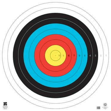 .30-06 10 Ring Mini Paper Target, 100 Count - Walmart.com