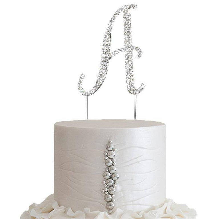 Monogram Wedding Cake Toppers C