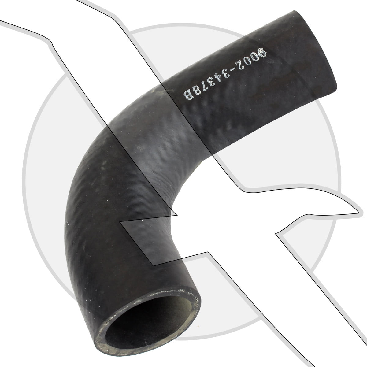 Mercury Marine US Marine Mercruiser Hino Diesel Motor Water Hose 32 ...