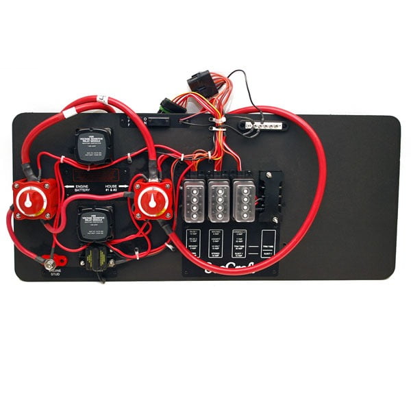 SeaCraft Boat Battery Breaker Panel | 30 1/2 x 13 1/4 Inch Starboard ...
