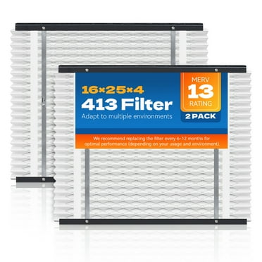 Aprilaire 213 Air Filter 2-Pack, 20x26x4, MERV 13, for Whole-Home ...