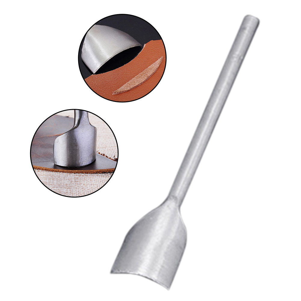 LeKing 15MM DIY Leather Punch Semi-circular Multi-use Fillet Processor ...