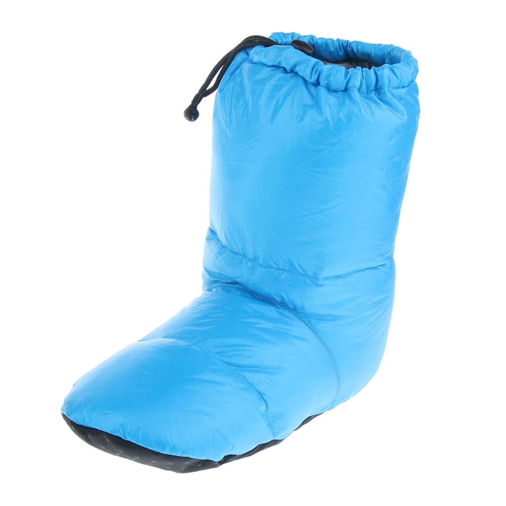 Down Slippers Camping Tent Foot Booties - Walmart.com