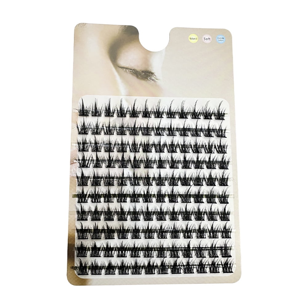 Joefnel Lash Clusters 200pcs Individual Lashes D Curl Cluster Lashes ...