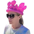 12 Pack- Colorful Inflatable Crowns - Size Kids/Small Adults. Princess ...