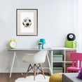 Stupell Industries Vintage Sports Soccer Ball Black Framed Giclee Art ...