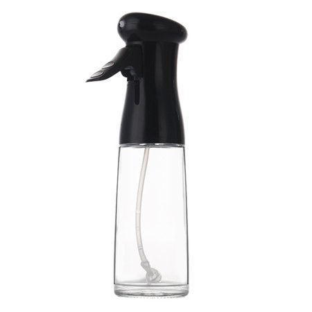 220ml glass oil spray kettle High pressure spray oil kettle BBQ oil ...