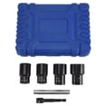 Lug Nut Remover Tool, 6 Piece Extractor Set 1/2 Inch Drive, Locking ...