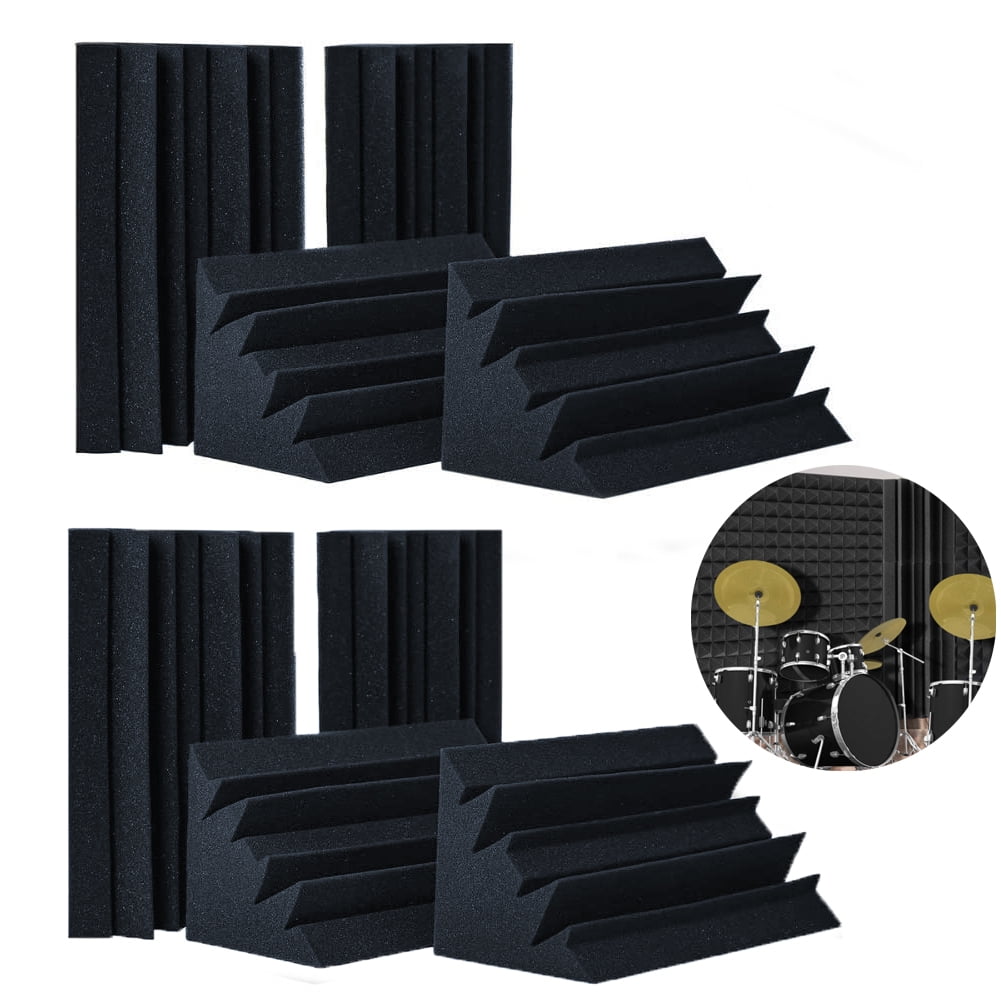 Sunjoy Tech Acoustic Foam Panels, Bass Traps Panels Sound Proofing ...