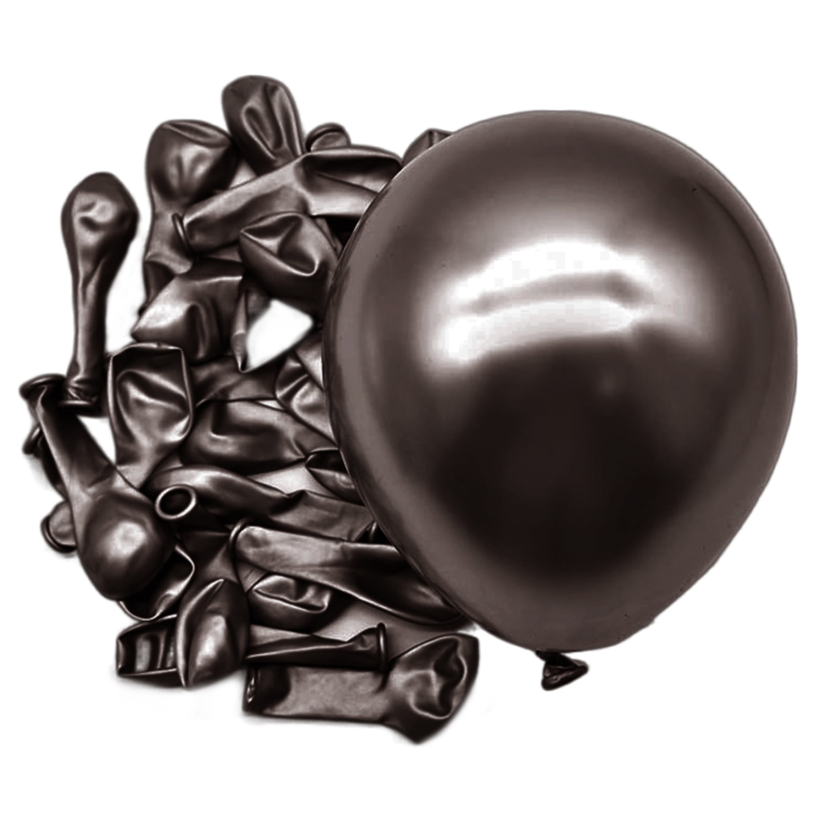 VEAREAR 50Pcs 5 Inches Metallic Balloon Shiny Multi-colors Thicker ...