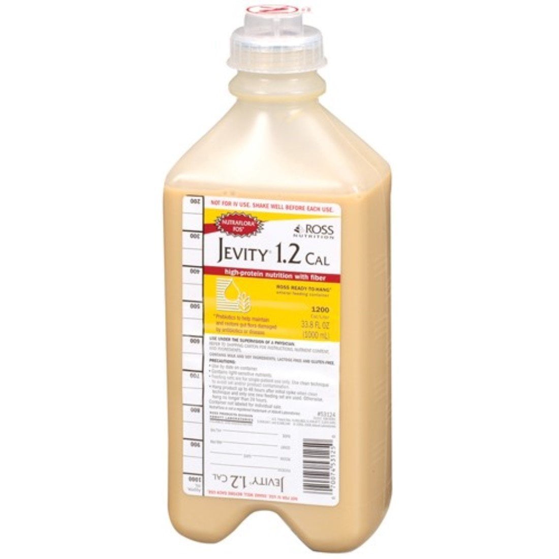 Jevity Plus Ross Ready-To-Hang 1.2 Cal/Ml High-Nitrogen Liquid ...
