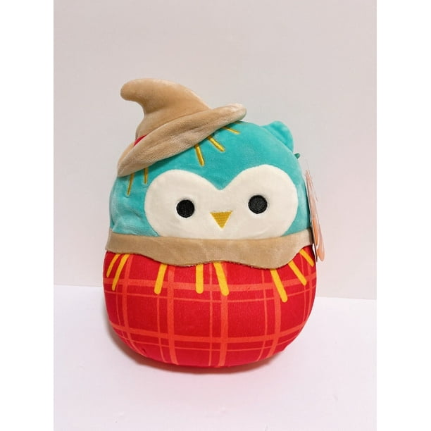 Squishmallows 2022 Halloween Squad 8" Winston the Scarecrow Owl Plush ...