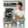 Phomemo M110 Label Printer - Portable Bluetooth Address Label Maker for ...