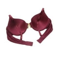WDDDD Women's Comfort Wireless Unlined Soft Cup Bra Red 95E - Walmart.com