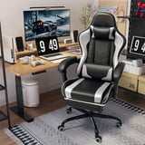 Furmax Gaming Chair: High Back, Ergonomic w/ Massage, Footrest, PU ...