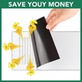 4 Pack Magnetic Vent Covers, Strong Vent Covers 8x15.5inch High ...