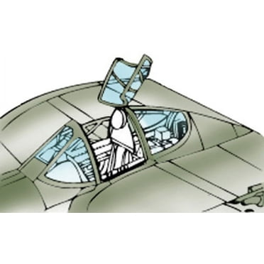 Ju 87 B Stuka Vacuform Canopy for Airfix (1/48 model kit accessory ...