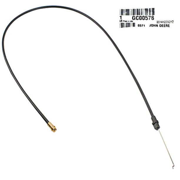 John Deere Original Equipment Push Pull Cable #GC00578 - Walmart.com ... John Deere Original Equipment Push Pull Cable #GC00578 - Walmart.com ...