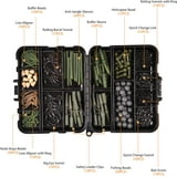 OROOTL 230pcs Carp Fishing Tackle Box Kit Carp Fishing Rigs Making ...