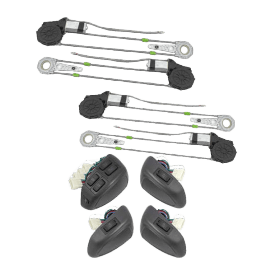 AEW JW-97FD Universal 4 Window Kit with Switches - Walmart.com