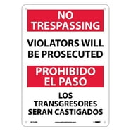 National Marker Notice Signs; Emergency Exit Only 7X10 Rigid Plastic ...