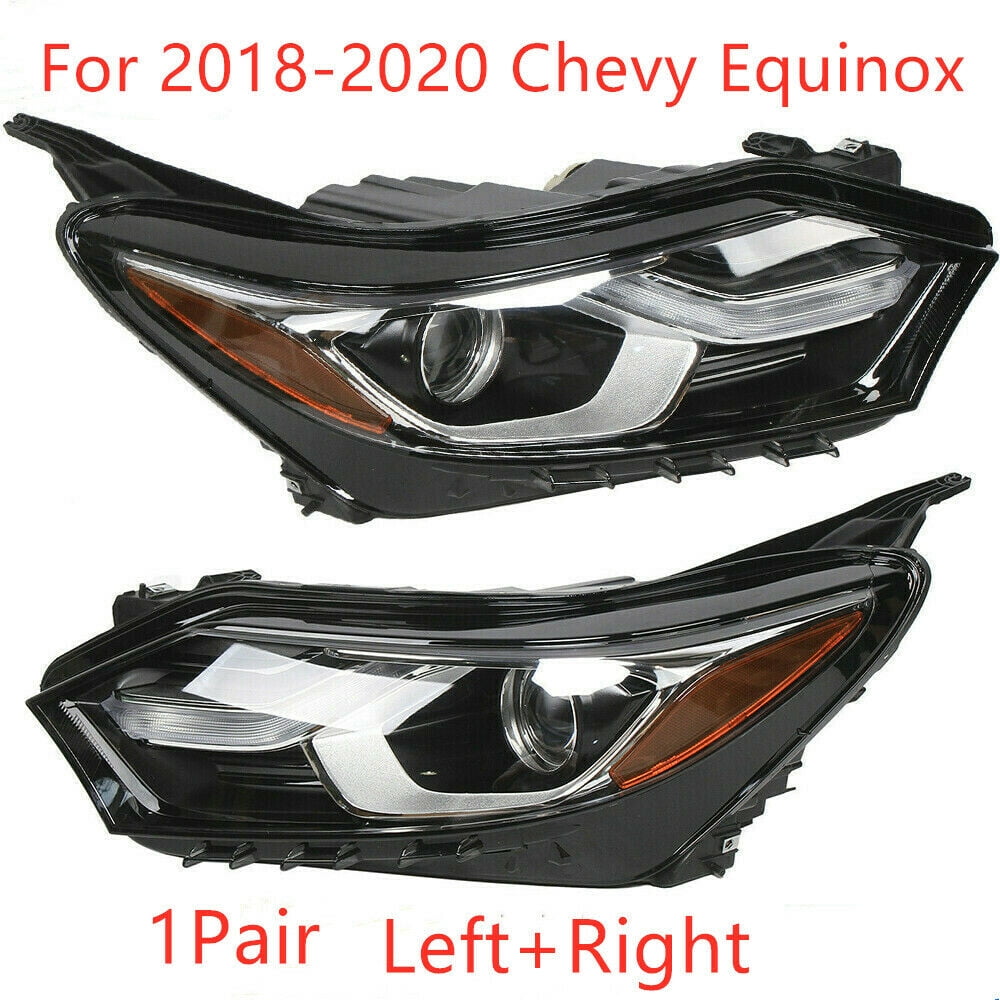 2PCS Headlights Halogen Headlamps Left&Right Side For 2018-2020 Chevy ...