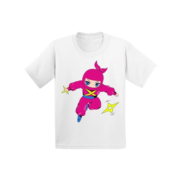 Ninja Shirts for Kids Ninja Girl Tee Anime Shirts for Youth Ninja Boys ...