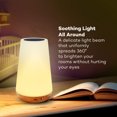 TAIPOW Rechargeable Touch Table Lamp, LED Night Light with 13 Colors ...