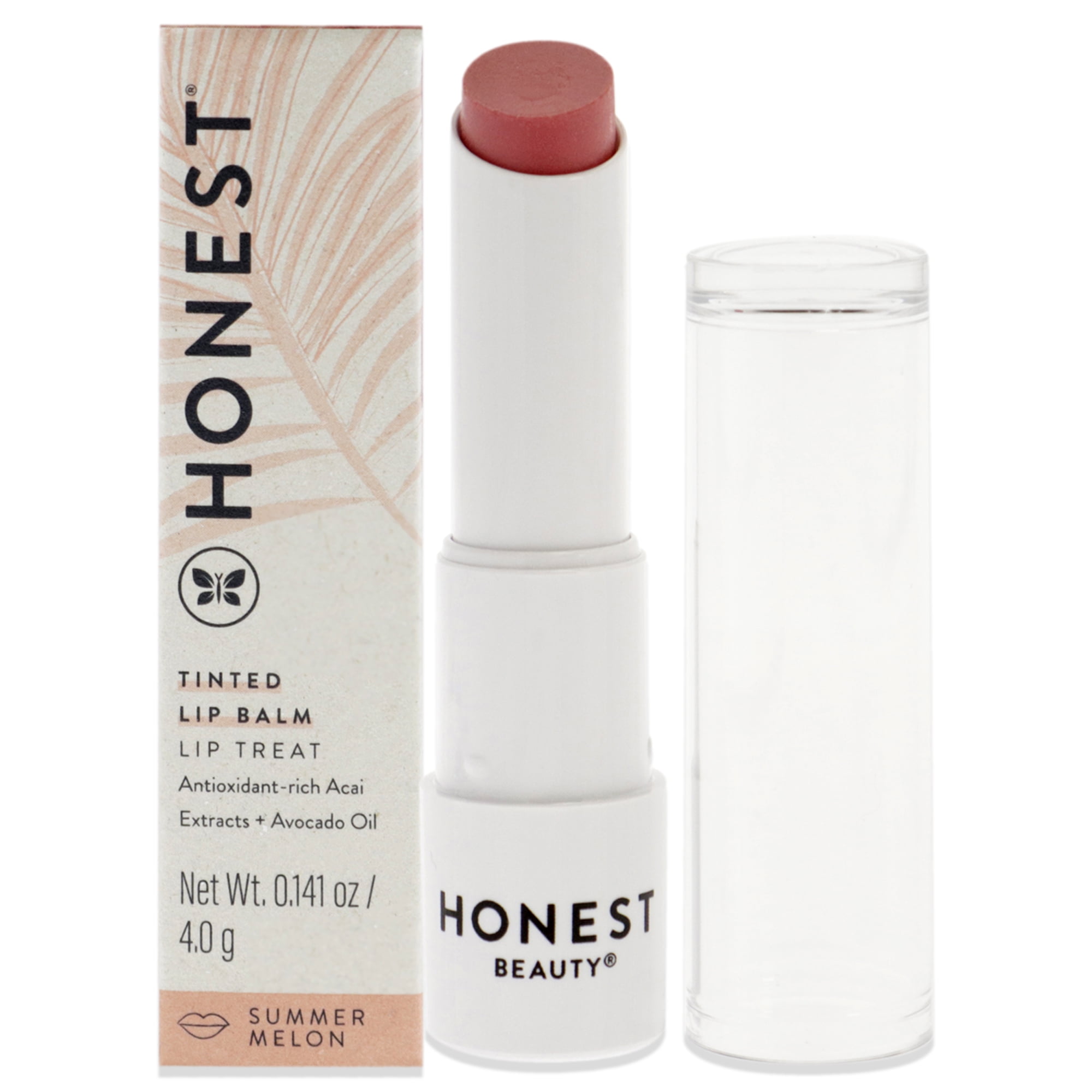 Honest Tinted Lip Balm - Summer Melon, 0.141 oz Lip Balm - Walmart.com
