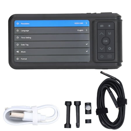 Dual Lens Endoscope, IP67 Waterproof Multi Usage Industrial Inspection ...