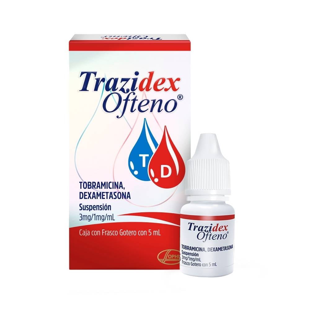 Trazidex 3 mg/1 mg/ml suspensión 5 ml | Walmart en línea