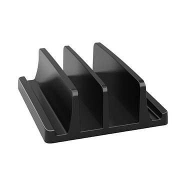 Vertical Laptop Stand, Automatic Grabbing Notebook Stand, Space-Saving ...