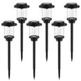 Solar Garden Lights Outdoor, 6 Pack LED High Lumen Solar Landscape ...