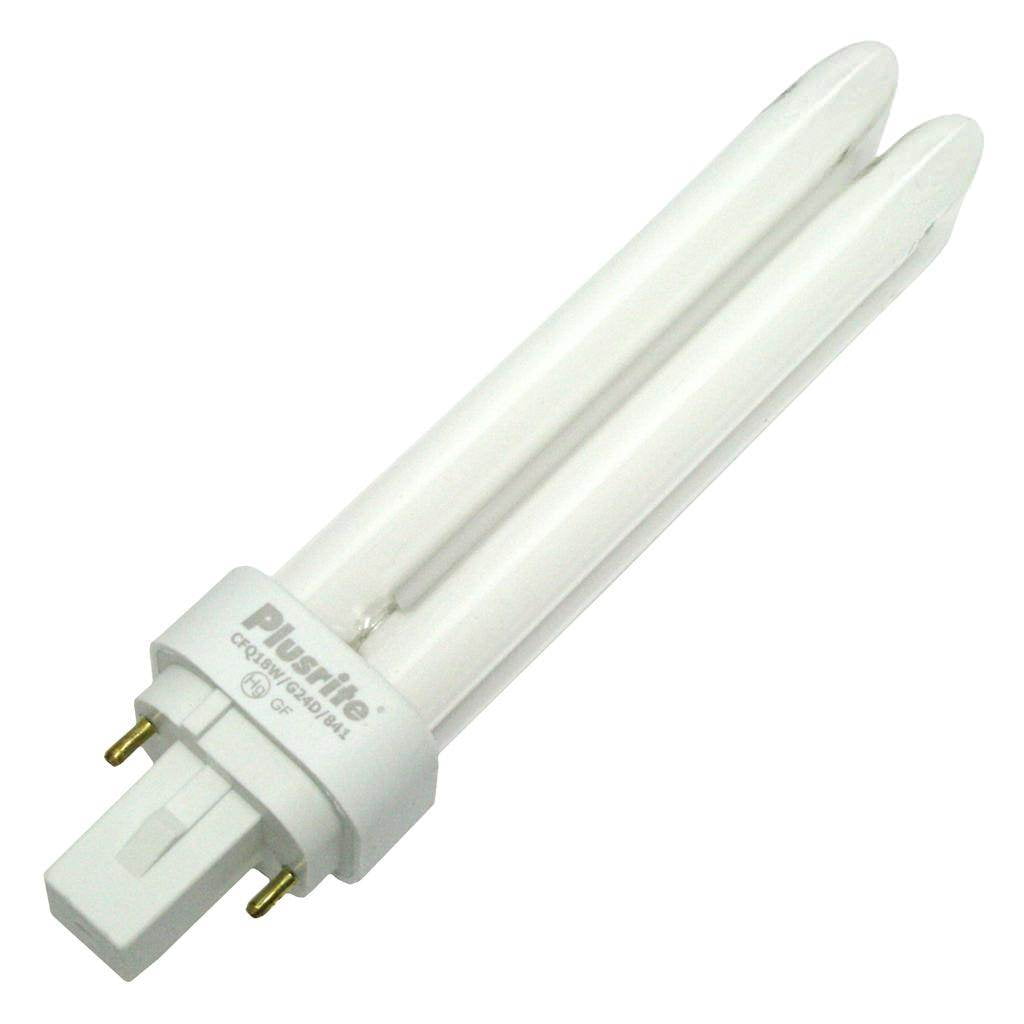 Plusrite 04023 - PL18W/2U/2P/841 4023 Double Tube 2 Pin Base Compact ...