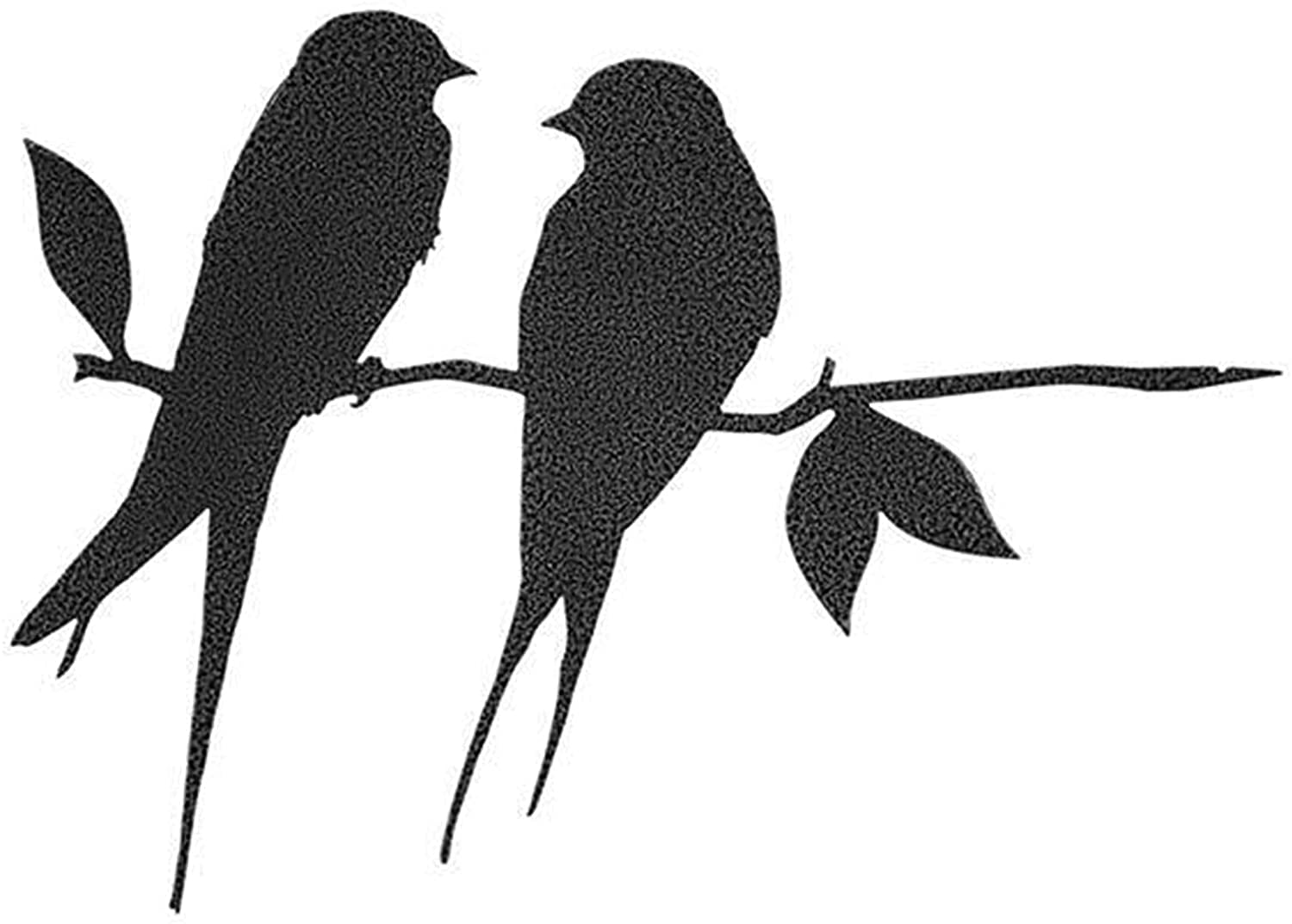 Two Bird Silhouette Clip Art