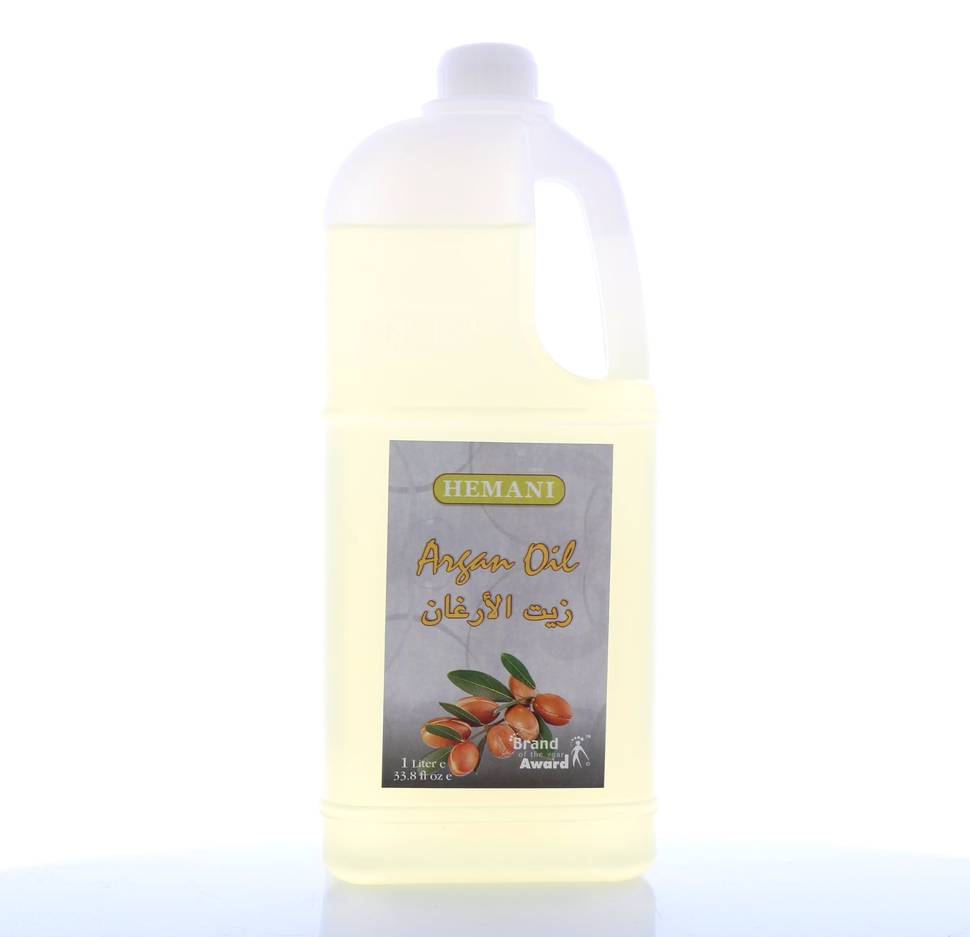 HEMANI Argan Oil - 1 Liter - 100% Natural Herbal Oil - Skin Moisturizer ...