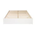 Prepac Select 4-Post Platform Bed, King, White - Walmart.com