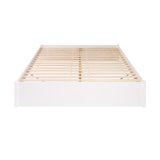 Prepac Select 4-Post Platform Bed, King, White - Walmart.com