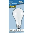 Westinghouse Lighting, 200 Watt, 120 Volt, Frosted A23 Incandescent ...