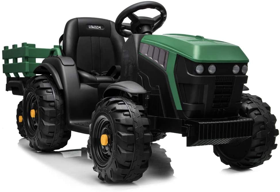 Tractor Toy for kids with Trailer , Agricultural Vehicle Toy, 12v ...