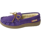 Alpine Swiss Sabine Womens Indoor Suede Shearling Moccasin Slippers ...