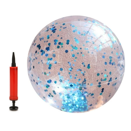Coiry Photograph Props PVC Inflatable Sequins Ball Kids Adults Outdoor ...