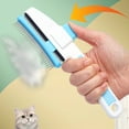 erfcxs Pet Hair Removal Comb Flea Comb Cat Brush With Release Button ...
