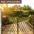 Single Folding Security Door, Portable Flexible Expandable Fence Gate ...