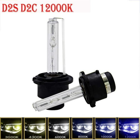 D2S D2C 12000K HID Xenon Headlight Bulb Replacement 12V 35W Car Headlight Lamps Head Lights ...