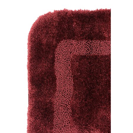 Mohawk Home Facet Bath Rug Merlot, 2'x3'4", Red - Walmart.com - Walmart.com