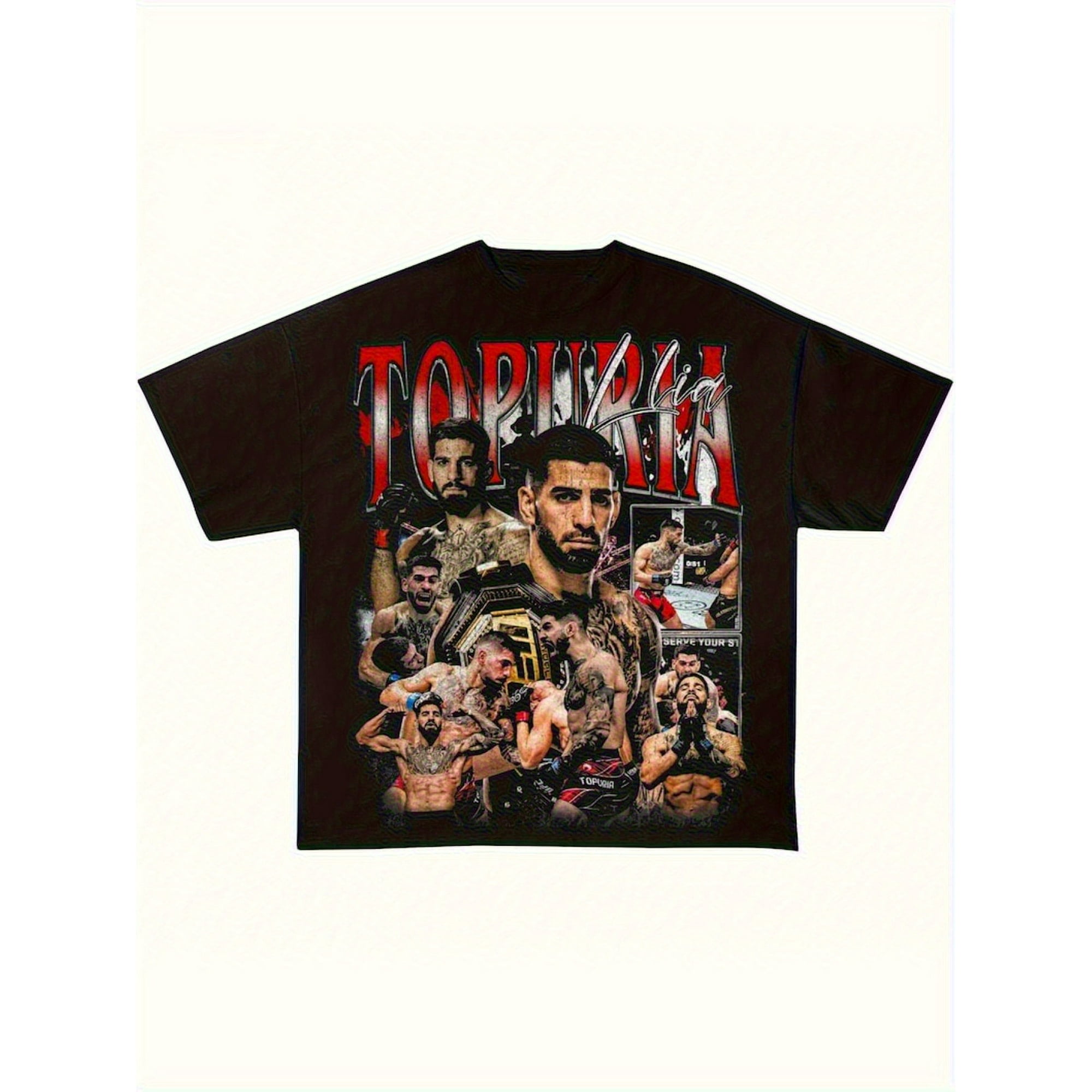 Click here for Yingd T Shirt Allseason Apparel Ilia Topuria Mens... prices