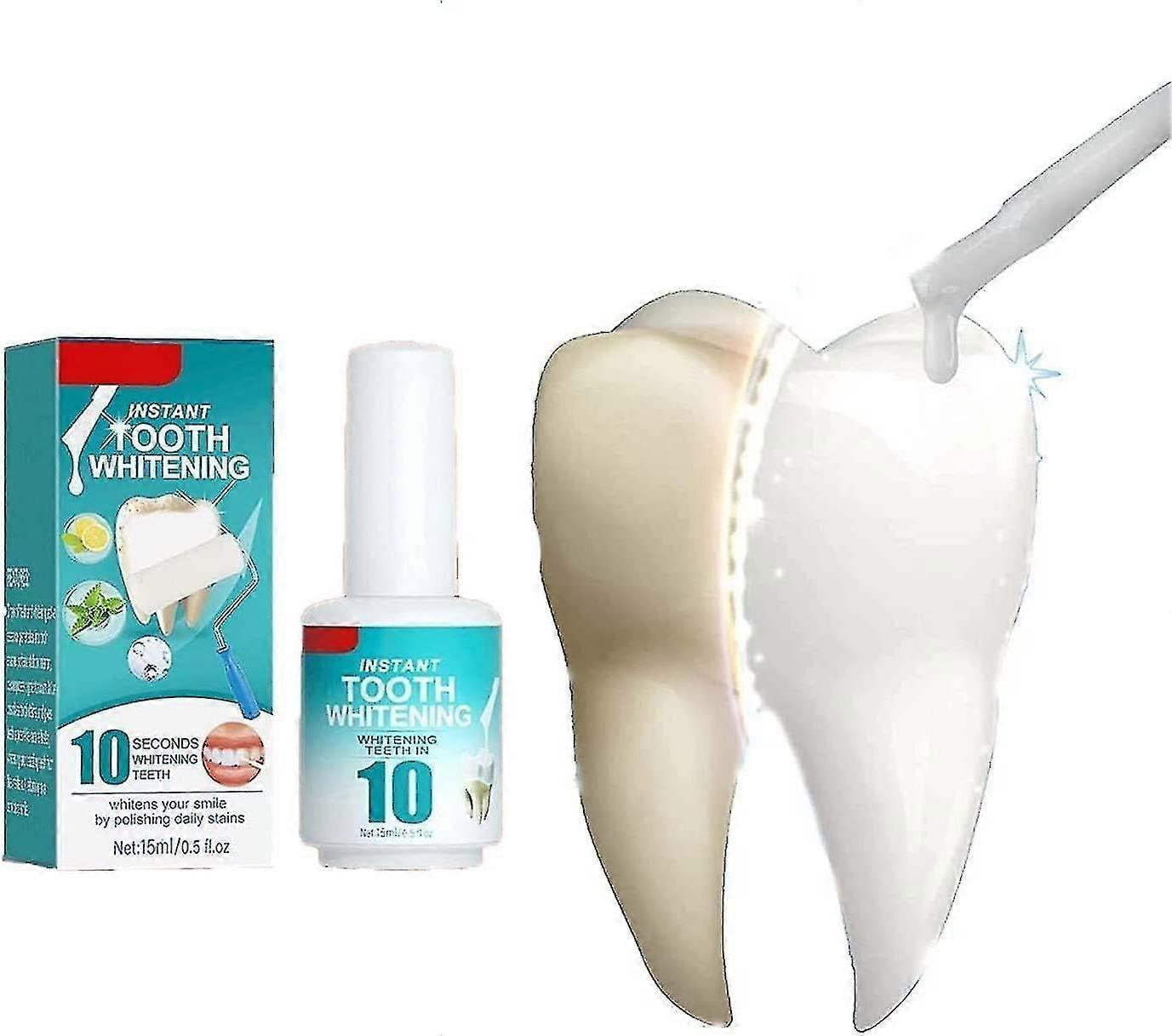 Tooth Paint, Teeth Whitening Gel, Instant Whitening Paint For Teeth ...