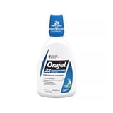Orajel - 2 Pack Antiseptic Rinse for All Mouth Sores, Killing Bacteria ...