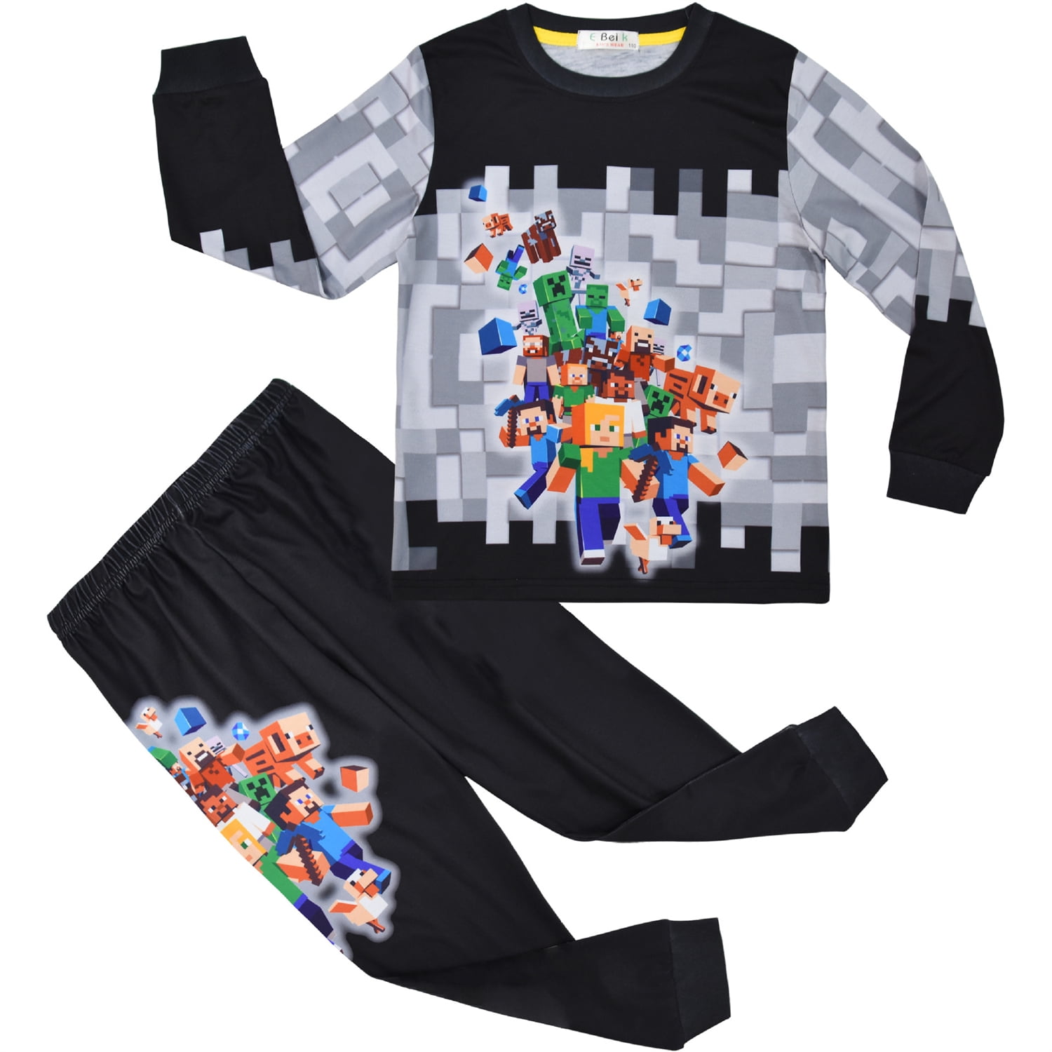 Click here for Kawell Pajamas For Boys 4-15 Years Kids Minecraft... prices